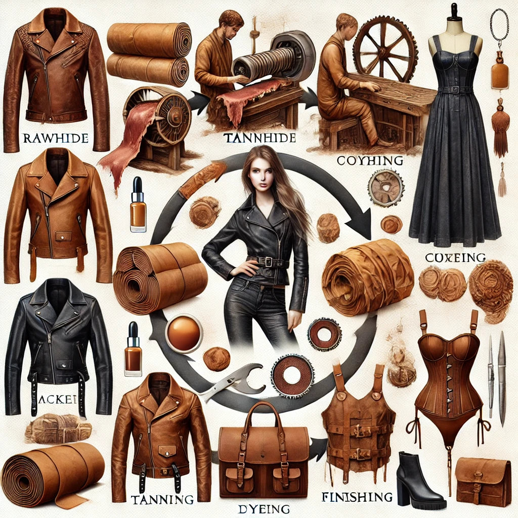 The Life Cycle of Leather: How Leather is Made for Garments – Leather ...